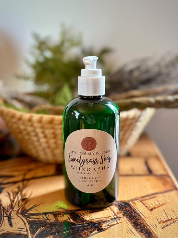 Sweetgrass Soap – Indigenously Infused